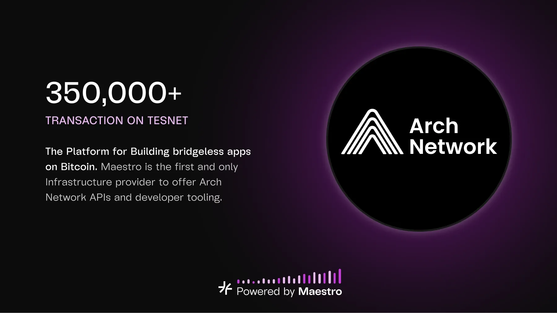 Maestro Master Plan - Part 3