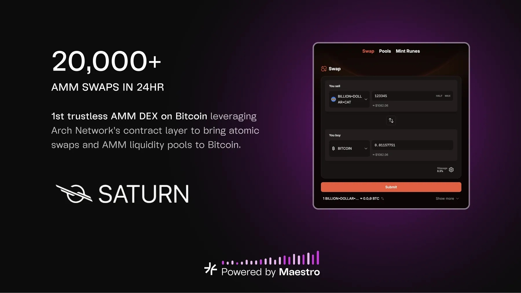 Maestro Master Plan - Part 3